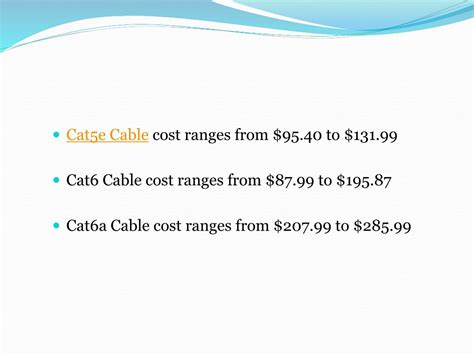 Ppt How Much Do Ethernet Cables Cost Powerpoint Presentation Free Download Id 10843877