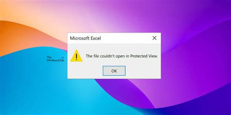 Excel The File Couldnt Open In Protected View