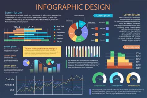 Mega Set Of Infographic Elements Data Visualization Vector Design Template Can Be Used For