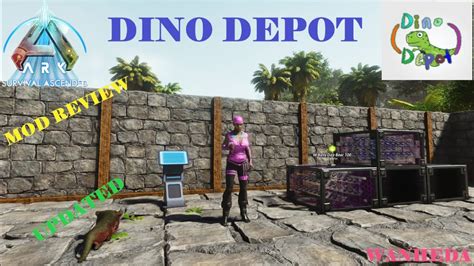 Ark Ascended Mod Review Dino Depot Crossplay UPDATED - YouTube