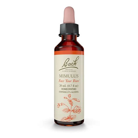 Bach Flower Essence Mimulus Health Simplified