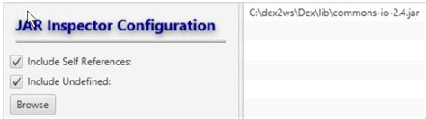 Jar Inspector · Dex Online Documentation