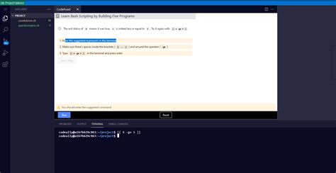 Not Able To Complete The Task Learn Bash Scripting By Building Five Programs Build Five