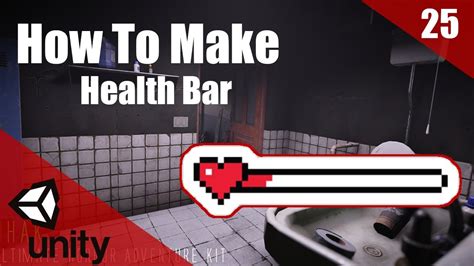 How To Make A HORROR Game In Unity Health Bar Horror Series Part YouTube