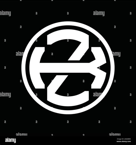 Zk Logo Monogram With Overlapping Style Vintage Design Template Stock Vector Image And Art Alamy