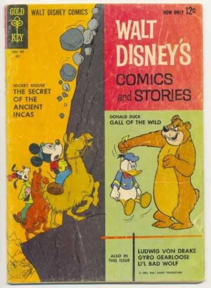 Walt Disneys Comics And Stories Covers 250 299 Comics Walt Disney