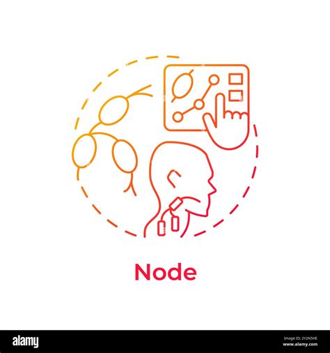 Node red gradient concept icon Stock Vector Image & Art - Alamy