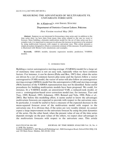 10 Measuring The Advantages Of Multivariate Pdf Estimator Regression Analysis