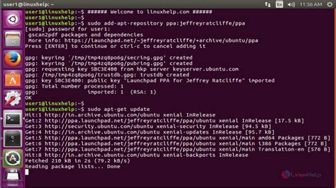 How To Install GScan PDF In Ubuntu YouTube