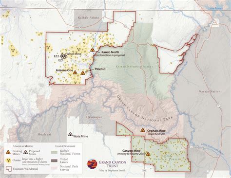 Uranium Mining Map