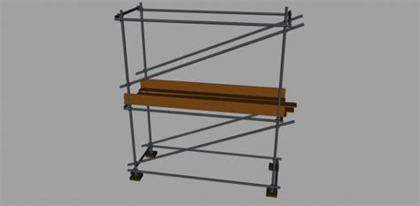 scaffolding constructor 3d model sharecg