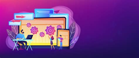 Cross Platform Bug Founding Concept Royalty Free Vector