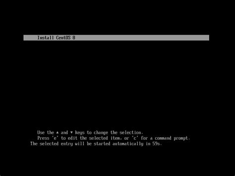 centos 8 pxe boot network installation uefi server world