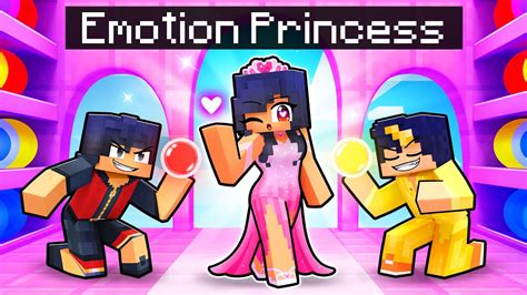 Becoming The Emotion Princess In Minecraft Youtube