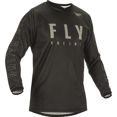 Fly Racing Jersey F 16 Schwarzgrau Maciag Offroad