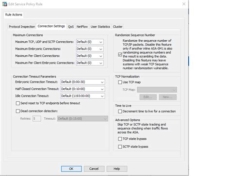 Solved Connection Timeout Settings Cisco Community