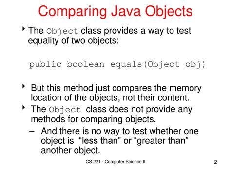 Comparable And Comparator Interfaces Ppt Download