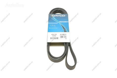 Remin generatora poliklinoviy DAYCO 6PK1795 alternator belt for RENAULT ...