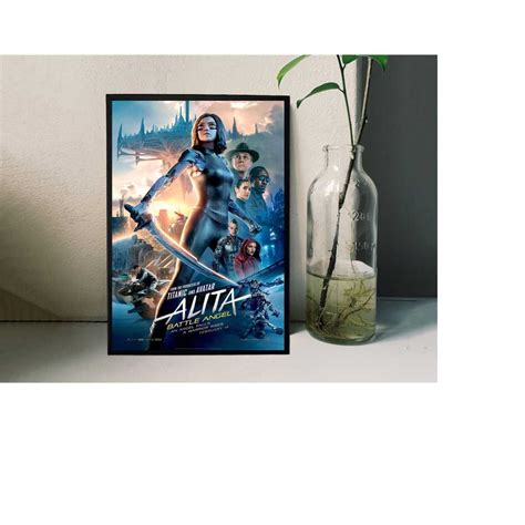 Alita Battle Angel Movie Poster Film Room Decor Wall Inspire Uplift