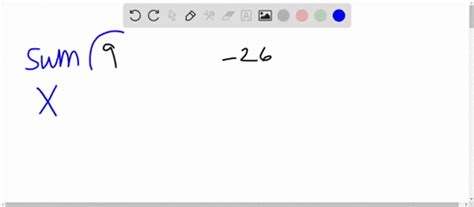 SOLVED The Sum Of A Number And 9 Is 26 What Is The Number