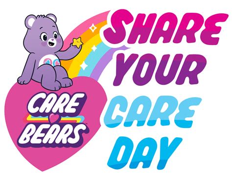 Share Bear Care Bear Logo Care Bears Share Squared