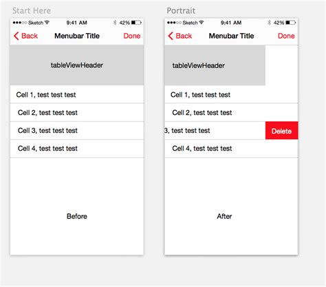 Interaction Design Alternatives For Swipe Action In Mobile User