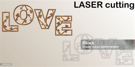 인테리어에 대 한 레이저 글자 컷 레이저 절단에 대 한 사랑에 서명 나무와 금속에 대 한 템플릿 레이저 절단 기계입니다 성