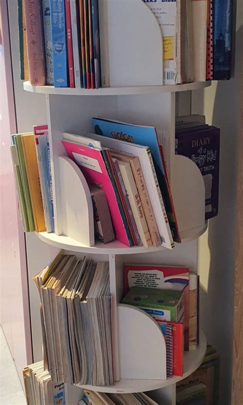 Rotating Bookshelf Furniture And Home Living Furniture Shelves Cabinets And Racks On Carousell