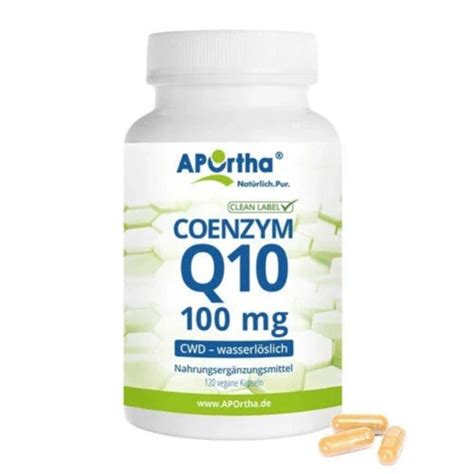 Coenzyme Q10 Cwd 100 Mg Capsules Elivera Uk