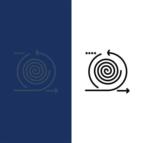 Business Cycles Iteration Management Product Icons Flat And Line Filled