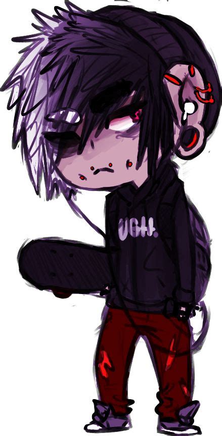 New 40 Emo Chibi Drawings