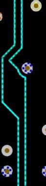Differential Pairs Uncoupled Length