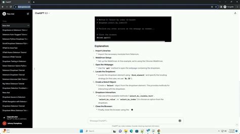 Dropdown In Selenium Python Youtube
