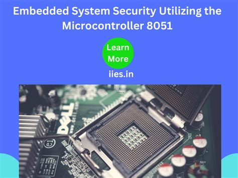 Embedded System Security Utilizing The Microcontroller 8051