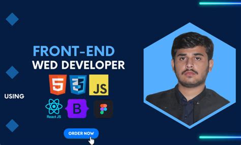 Be Your Front End Developer Using Html Css Bootstrap Js By