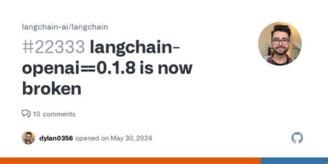 langchain openai 0 1 8 is now broken · issue 22333 · langchain ai