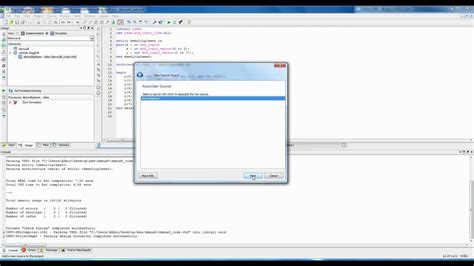 Vhdl Code For Demultiplexer Simulation Using Xilinx Youtube