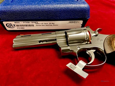 Colt Python Stainless For Sale At Gunsamerica Com
