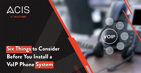 How To Upgrade Your Phone System With Acis It Solutions Acis It Solutions Posted On The Topic