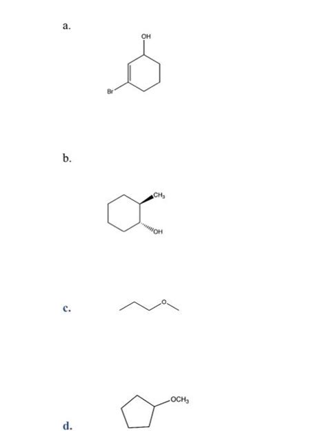 Solved Provide IUPAC NAME And Then Draw The Structure For Chegg