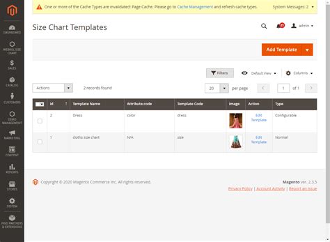 Magento 2 Size Chart Extension Integrate Size Guide Module Webkul
