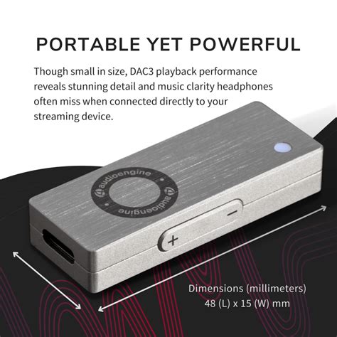 Dac3 Mobile Headphone Amplifier And Dac — Audioengine