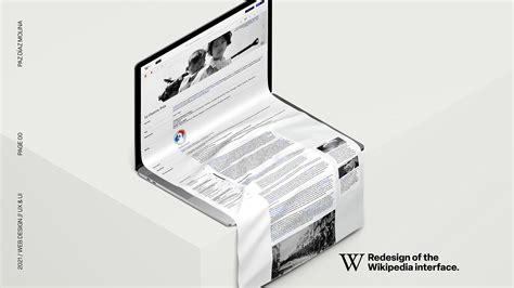 Redesign Of The Wikipedia Interface On Behance