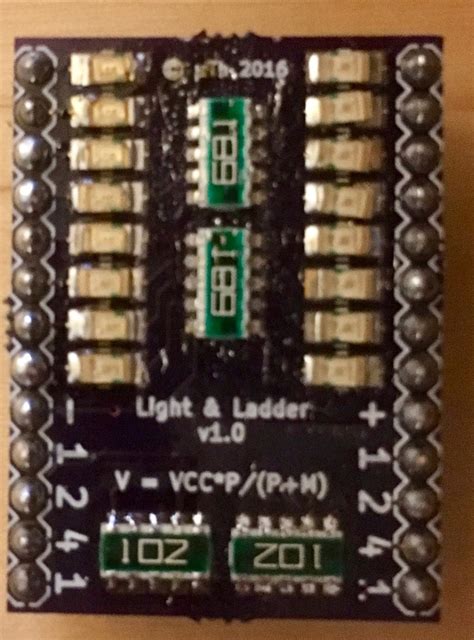 Same Limmat Twice Light And Ladder — Simple Testbed For Microcontrollers