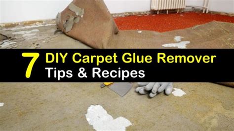 Homemade Carpet Glue Remover Recipes