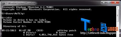 Cara Copy File Menggunakan CMD Command Prompt Tutorial Techno Blogger