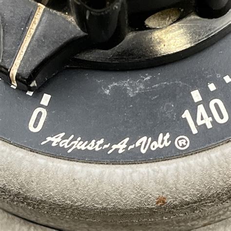 Adjust A Volt Variac Variable Transformer Type 500b Tested N16 Ebay