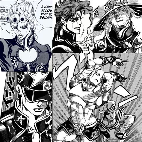 Jojos Manga Collage Jojo