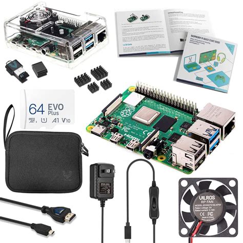 Vilros Raspberry Pi 4 Complete Starter Kit Includes