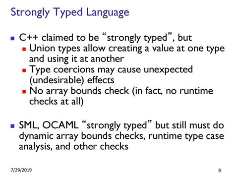 Programming Languages And Compilers Cs 421 Ppt Download
